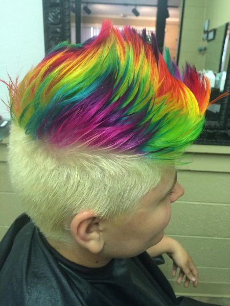 Cabelo Arco-íris/Rainbow Hair: Como fazer, dicas e 45 fotos!